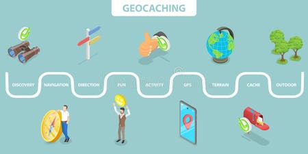 Geocaching Stock Illustrations – 552 Geocaching Stock Illustrations ...
