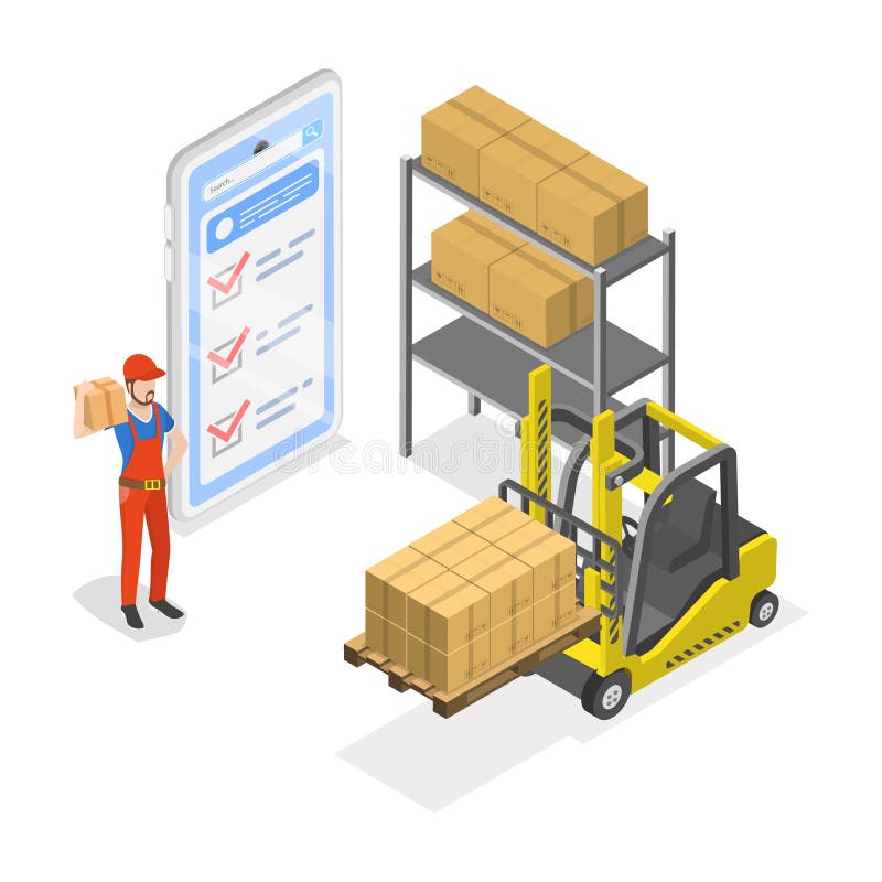 Isometric Procurement Stock Illustrations – 198 Isometric Procurement ...
