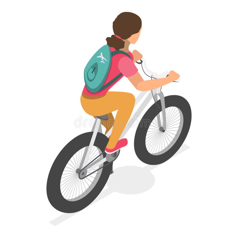 3D Isometric Flat Vector Illustration of Healthy and Active Lifestyle ...