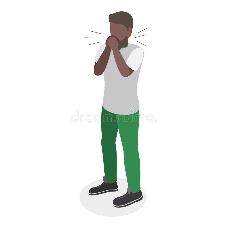 3D Isometric Flat Vector Illustration of Keep a Secret. Item 2 Stock ...