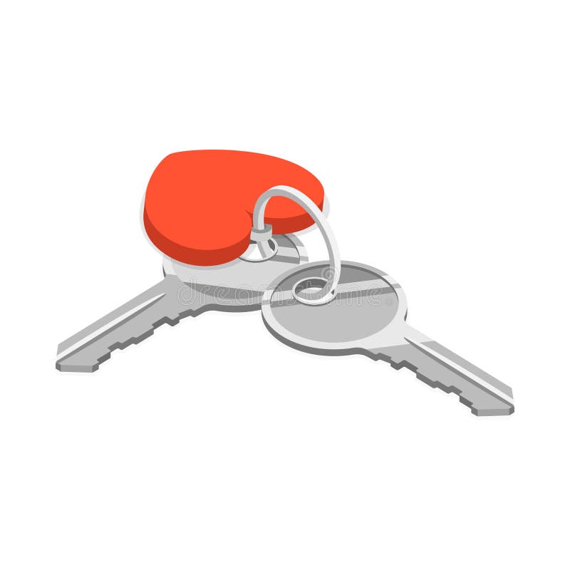 3D Isometric Flat Vector Illustration of Key Sets Collection. Item 3 ...