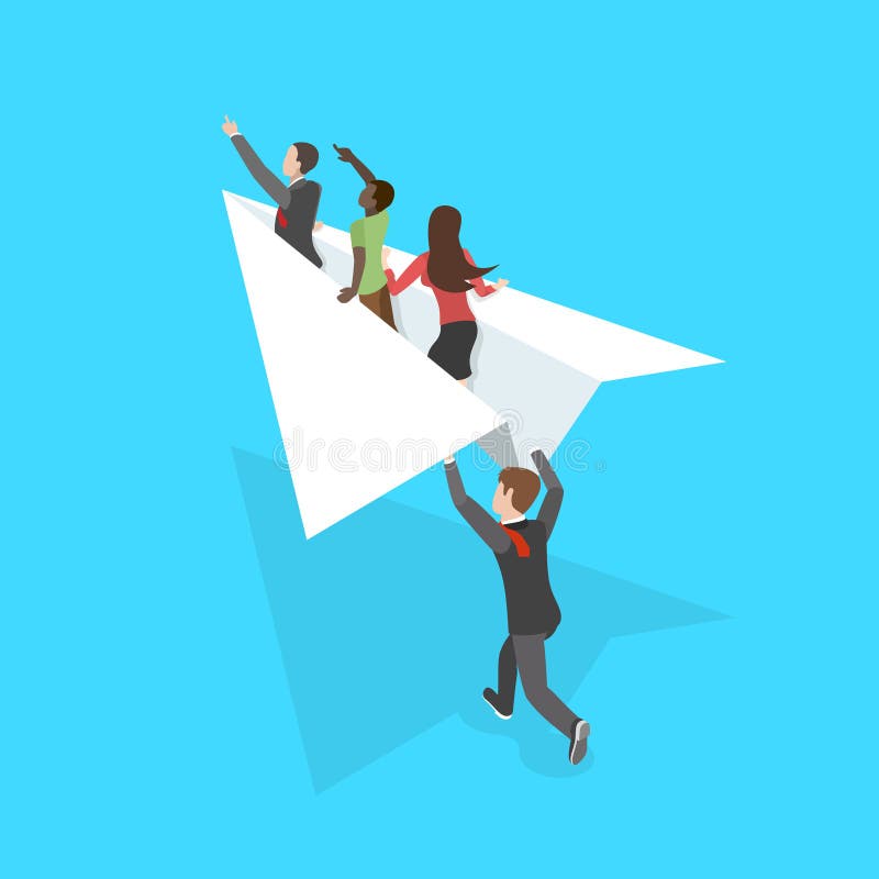 3D Isometric Flat Vector Illustration of Mentoring Stock Vector ...