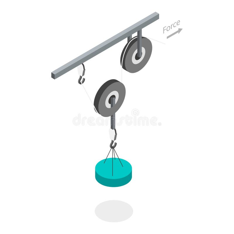 Compound Pulley Stock Illustrations – 53 Compound Pulley Stock ...