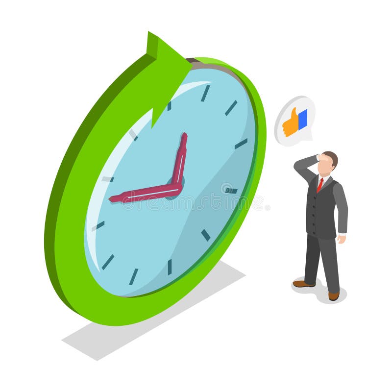 3D Isometric Flat Vector Illustration of Quick and Easy. Item 2 Stock ...