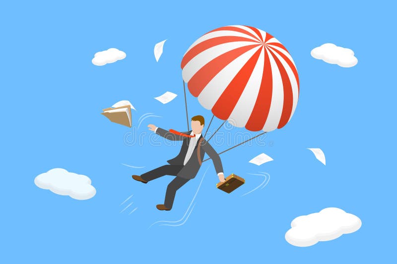 3d Man Parachute Stock Illustrations – 188 3d Man Parachute Stock ...