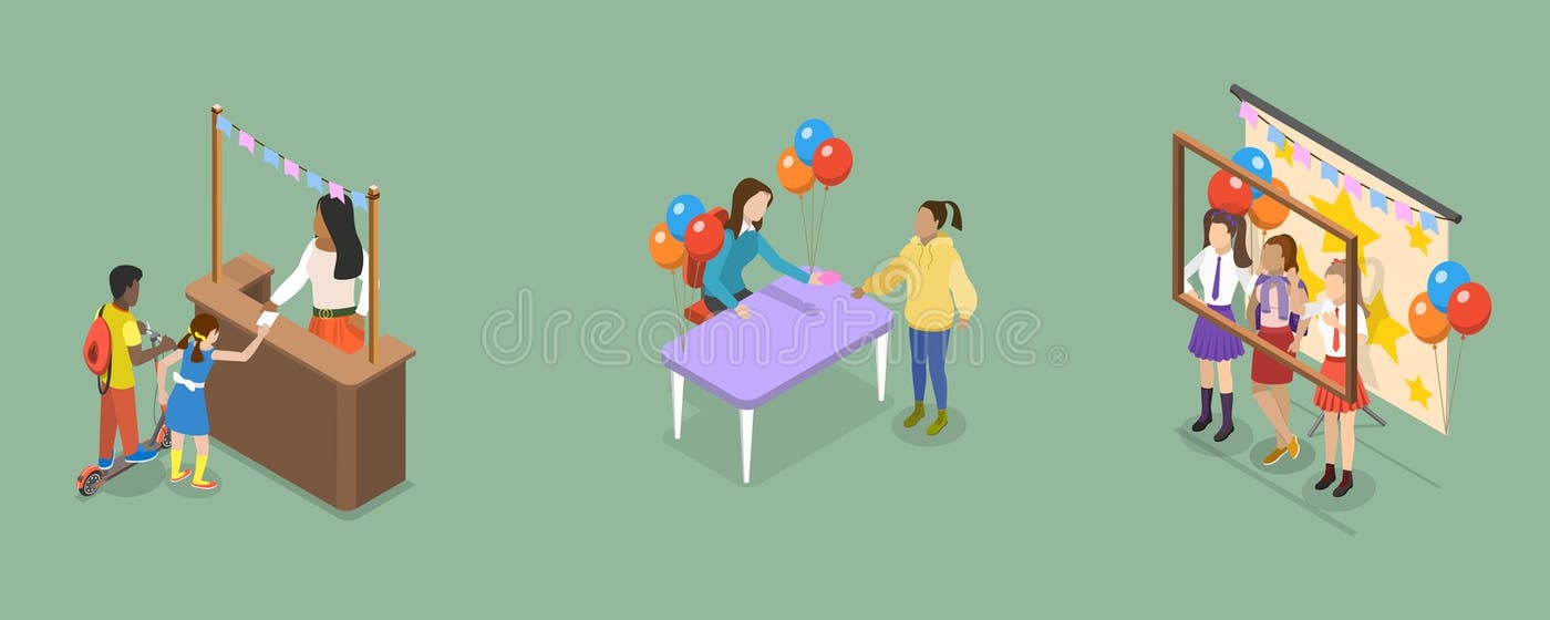School Fun Fair Stock Illustrations – 800 School Fun Fair Stock ...
