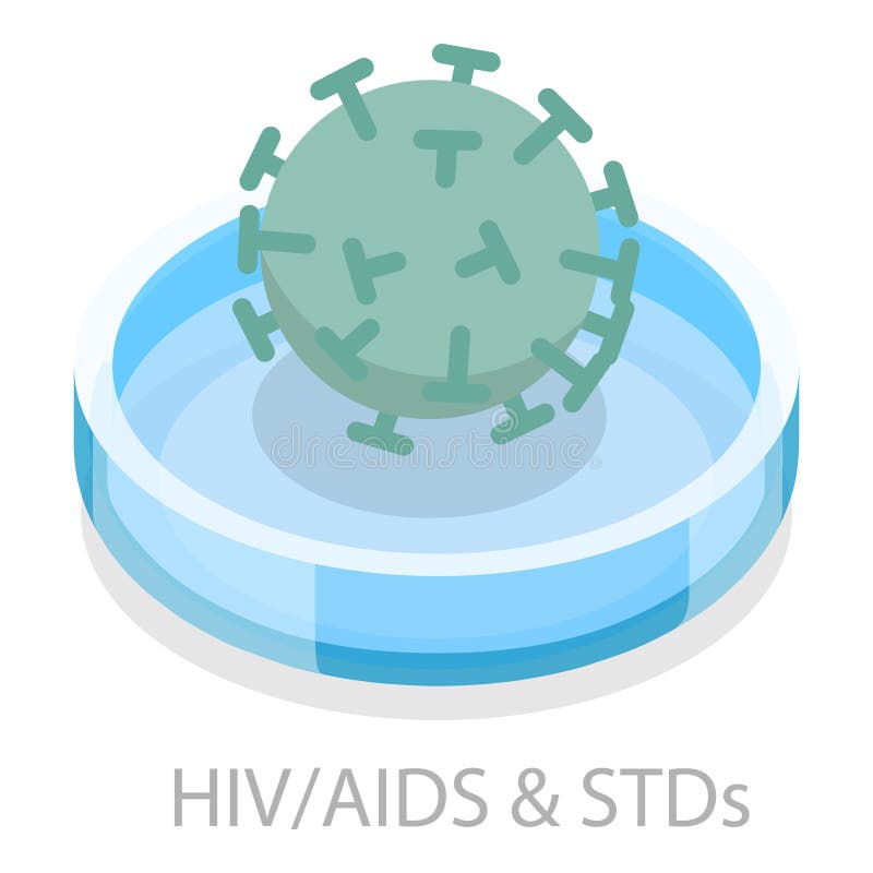 3D Isometric Flat Vector Illustration of Sexual Transmitted Disease ...