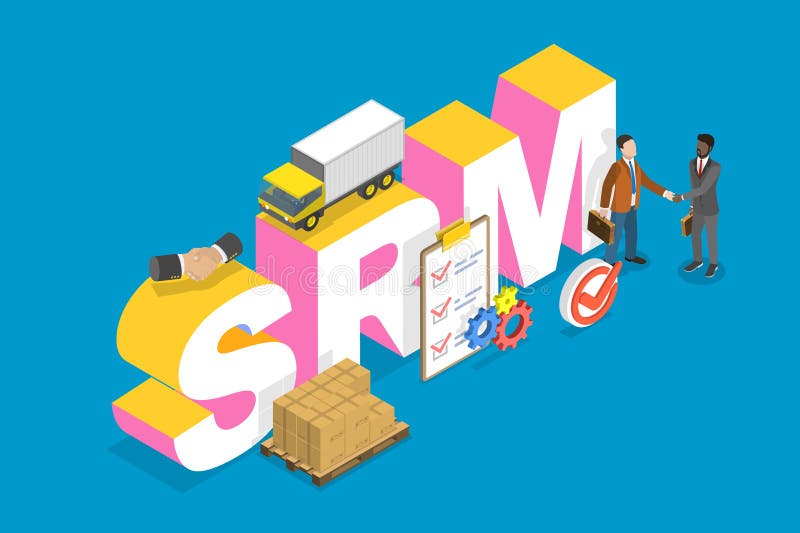3D Isometric Flat Vector Illustration of SRM Stock Vector ...