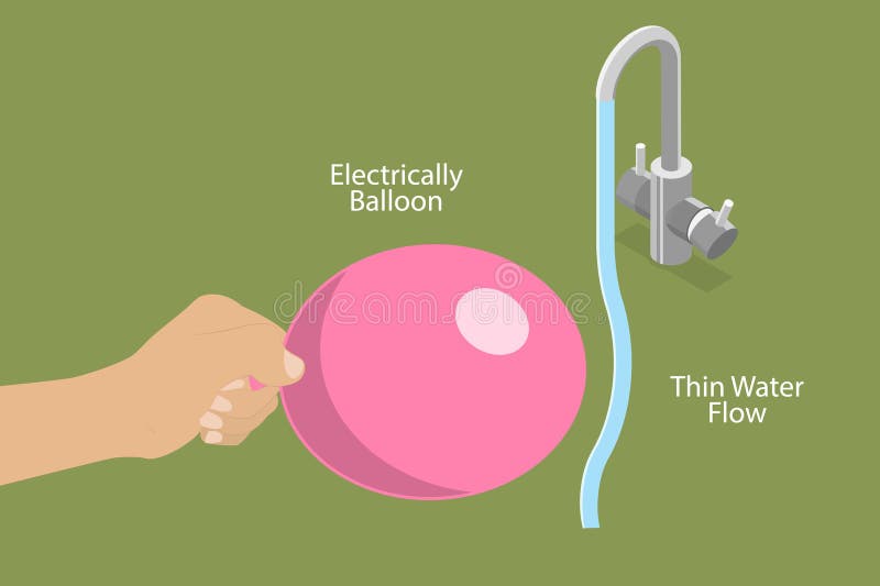 3D Isometric Flat Vector Illustration of Static Attraction Stock Vector ...