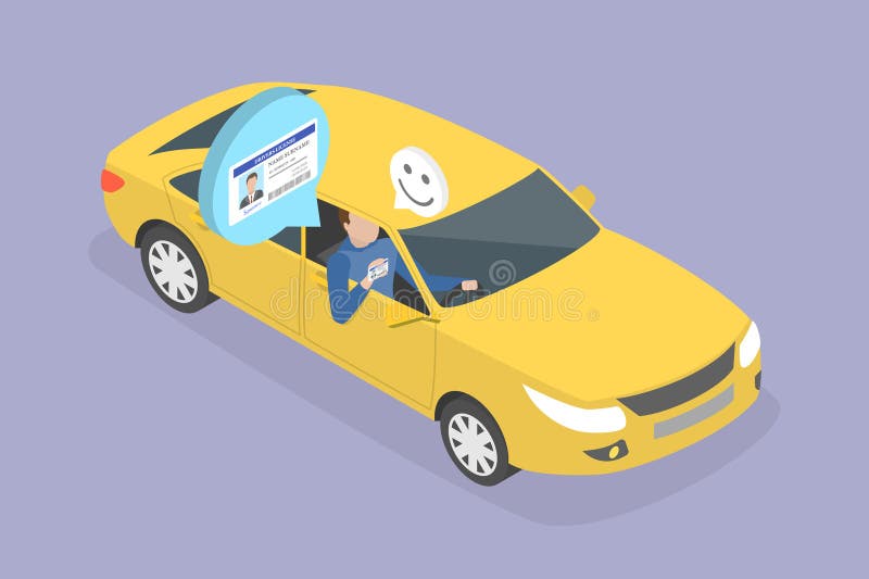 Driveing License Stock Illustrations – 1 Driveing License Stock ...