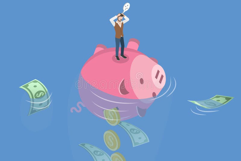 Sunk Cost Fallacy Stock Illustrations – 6 Sunk Cost Fallacy Stock ...