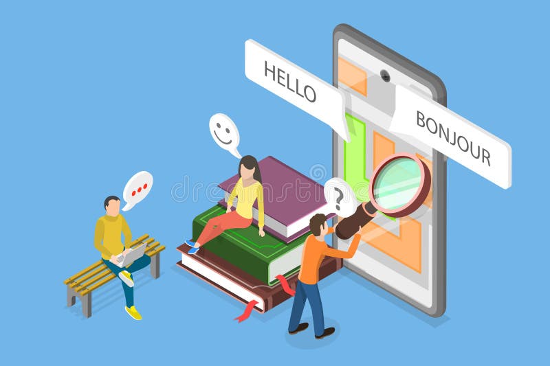 Multilanguage Translator Stock Illustrations – 186 Multilanguage ...