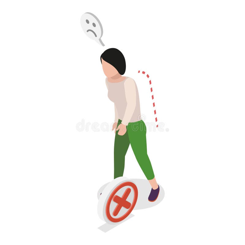 Correct Walking Posture Stock Illustrations – 75 Correct Walking ...