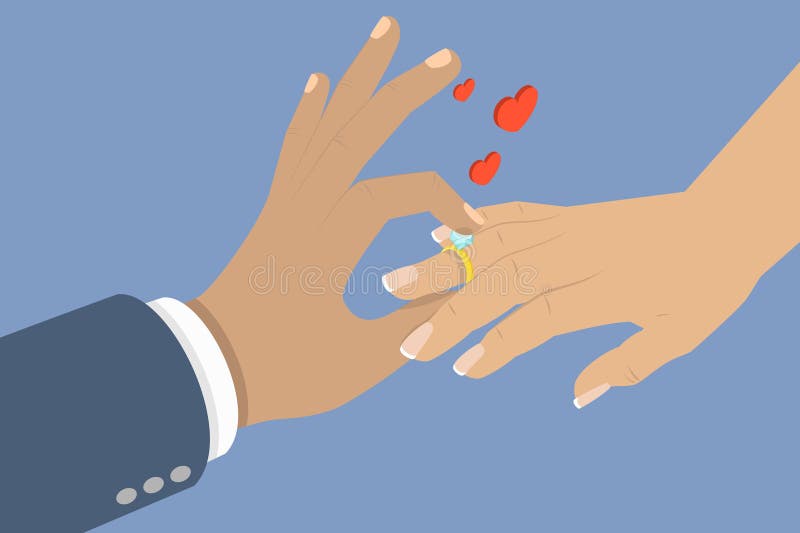 3D Isometric Flat Vector Illustration of Wedding Ceremony Stock Vector ...