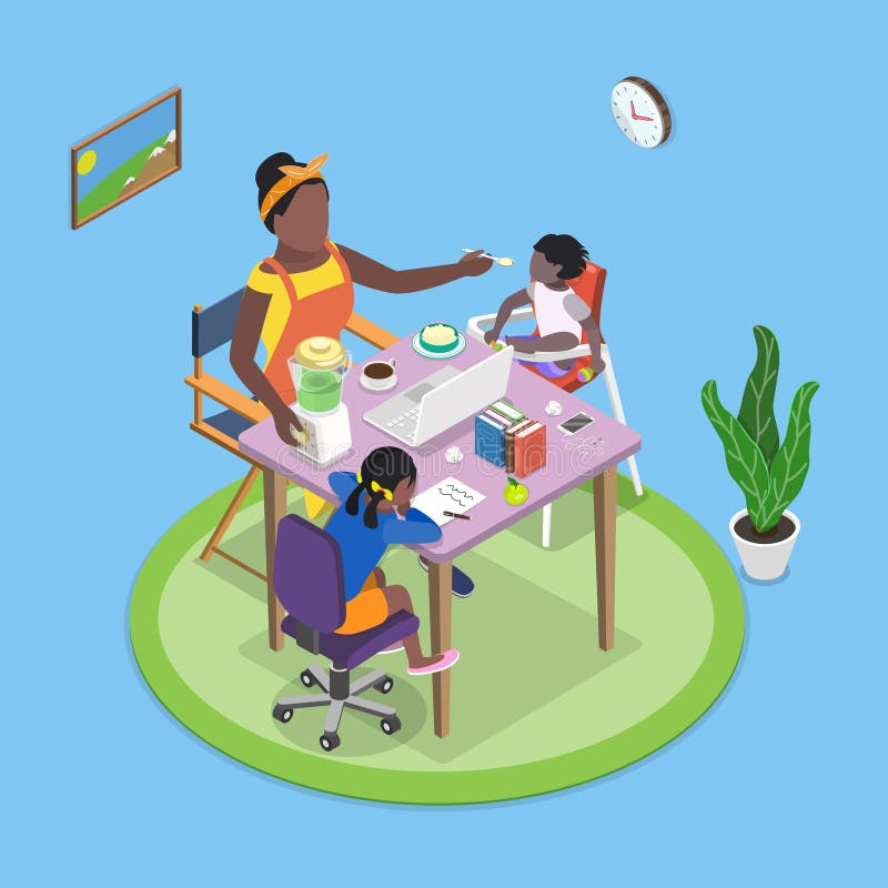 Working Mother Clipart