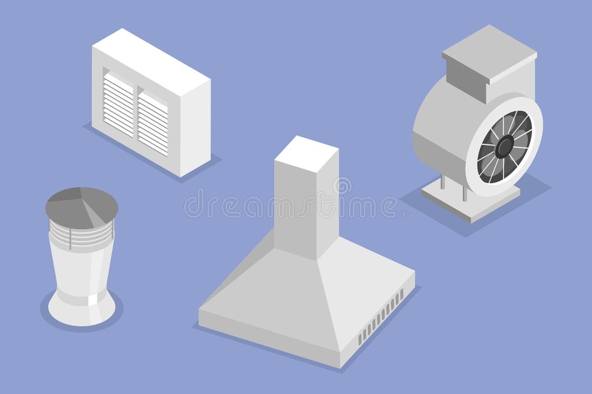 Isometric Hvac Stock Illustrations – 131 Isometric Hvac Stock ...