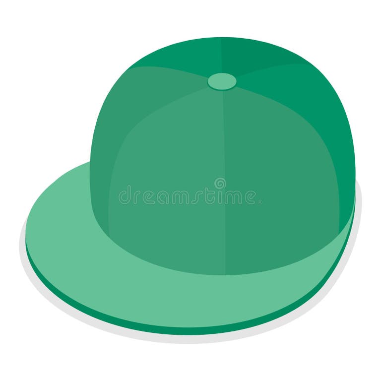 3D Isometric Flat Vector Set of Hats. Item 7 Stock Illustration ...