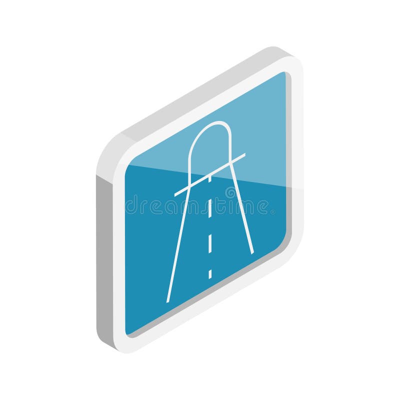 3D Isometric Flat Vector Set of Highway Icons. Item 7 Stock ...