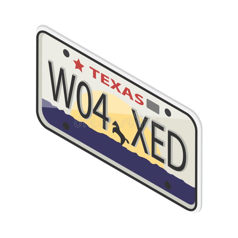 Usa State License Plates Stock Illustrations – 98 Usa State License ...
