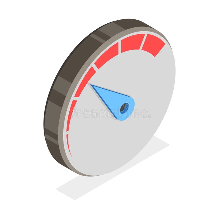 3D Isometric Flat Vector Set of Meter Set. Item 2 Stock Vector ...