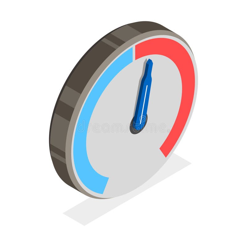 3D Isometric Flat Vector Set of Meter Set. Item 1 Stock Vector ...