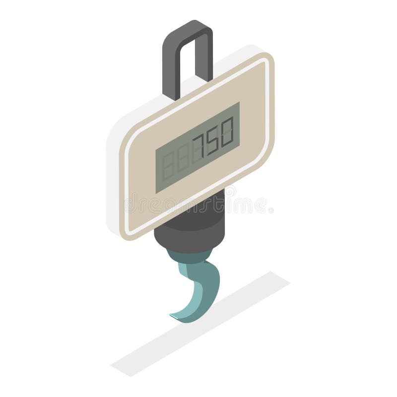 3D Isometric Flat Vector Set of Scales Types. Item 1 Stock Illustration ...