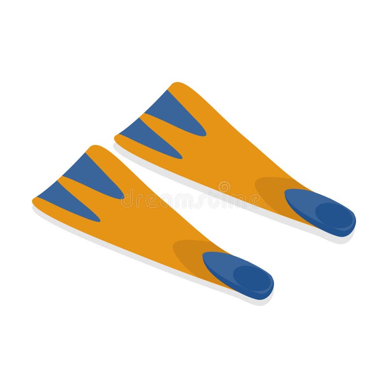 3D Isometric Flat Vector Set of Scuba Diving Equipment. Item 2 Stock ...