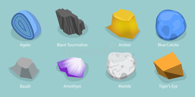 Isometric Minerals Stock Illustrations – 377 Isometric Minerals Stock ...