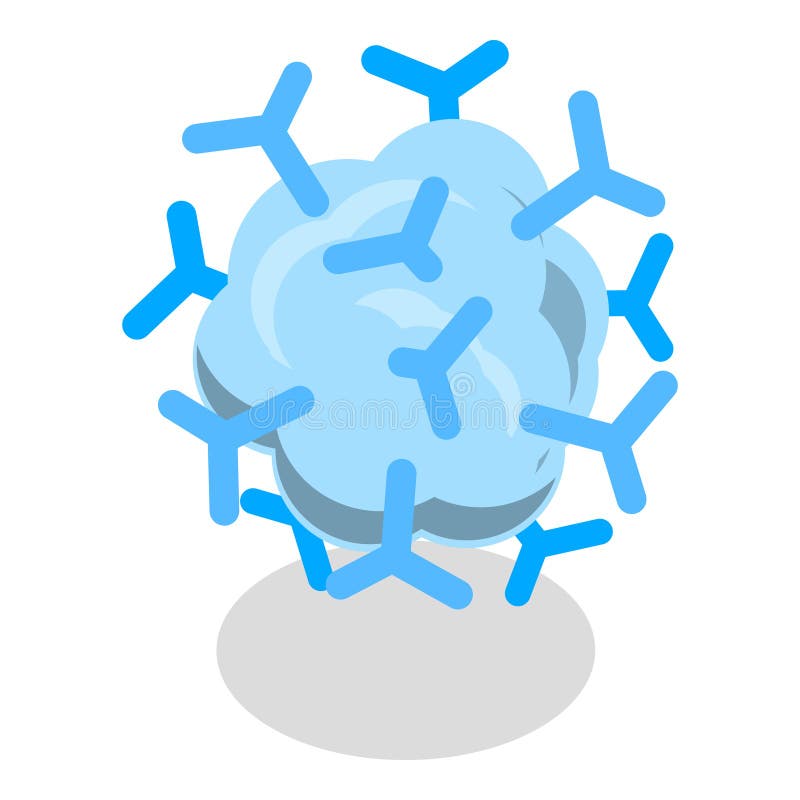 3D Isometric Flat Vector Set of Viruses and Microbes. Item 8 Stock ...