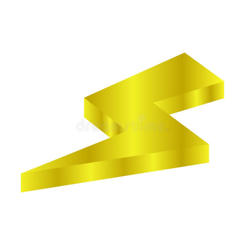 Lightning Logo Gold Stock Illustrations – 1,362 Lightning Logo Gold ...