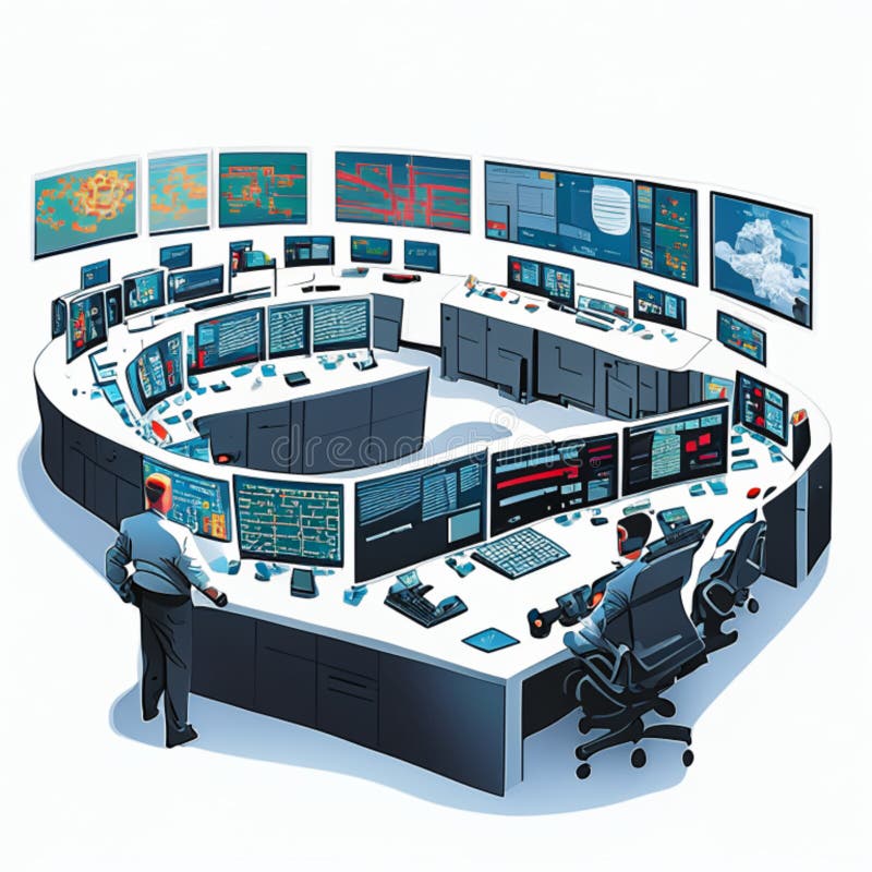 Ai Generated Control Center Stock Illustrations – 2,542 Ai Generated ...