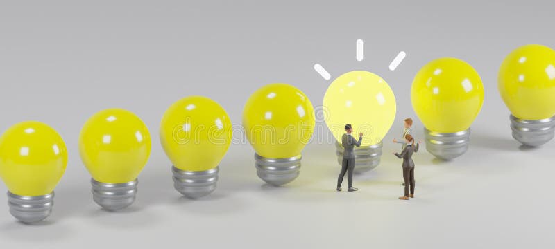 3d Isometric Illustration. Tiny People are Standing in a Group and ...