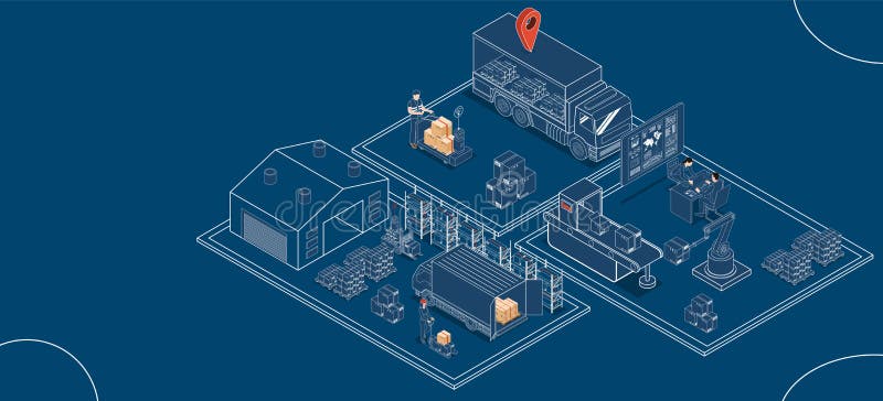 3d Supply Chain Management Stock Illustrations – 389 3d Supply Chain ...