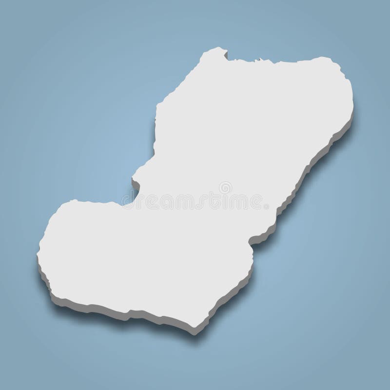 Bioko, Island and Northernmost Part of Equatorial Guinea, Political Map ...