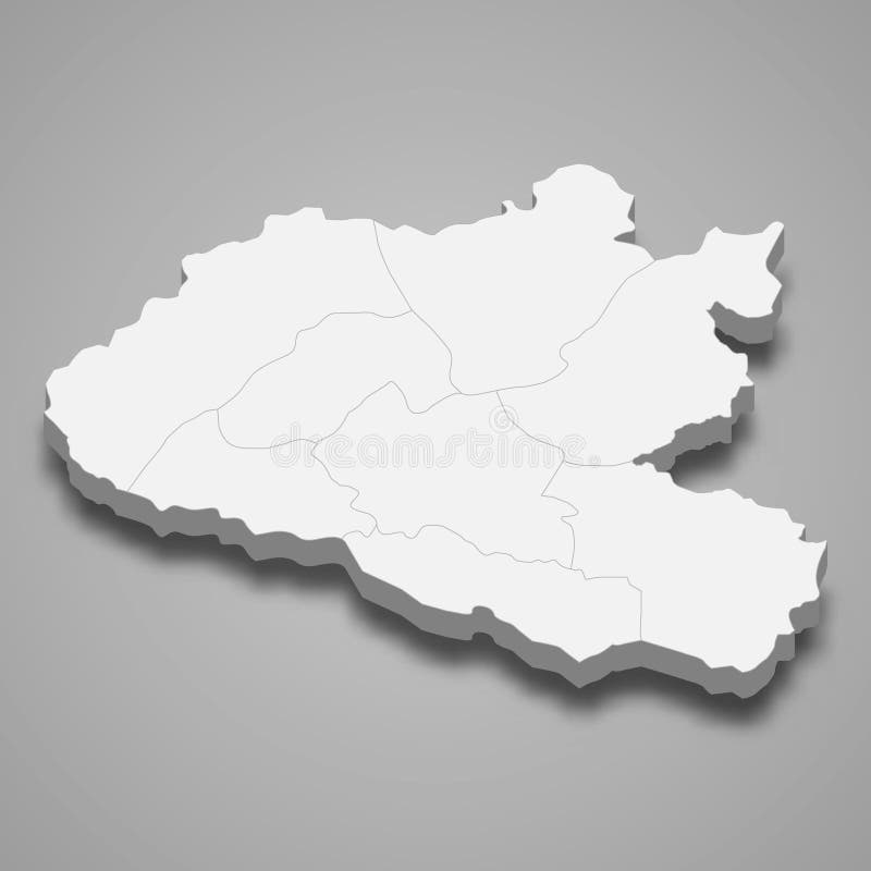 3d Isometric Map of Xiangkhouang is a Province of Laos Stock Vector ... 3d Isometric Map of Xiangkhouang is a Province of Laos Stock Vector ...