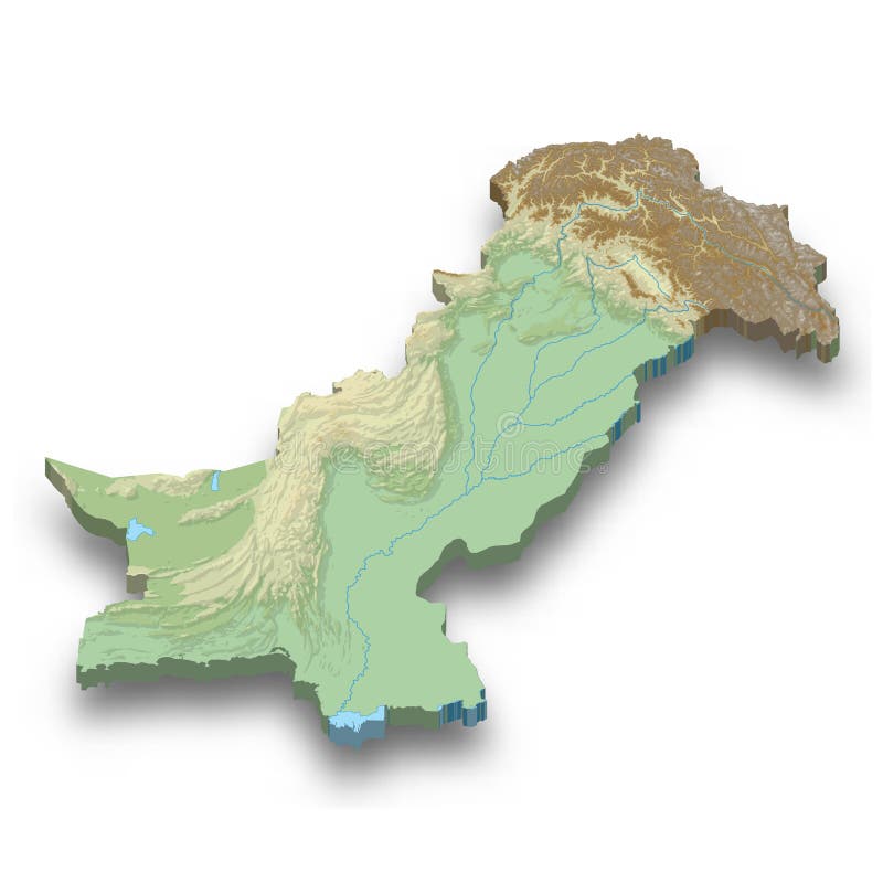 Pakistan 3d Relief Map Stock Illustrations – 137 Pakistan 3d Relief Map ...
