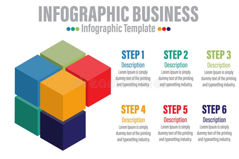 Infographic 3d Cube Pyramid Stock Illustrations – 623 Infographic 3d ...