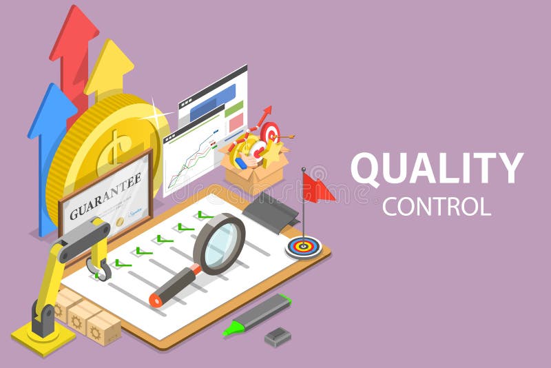 Isometric Quality Control Stock Illustrations – 1,429 Isometric Quality ...