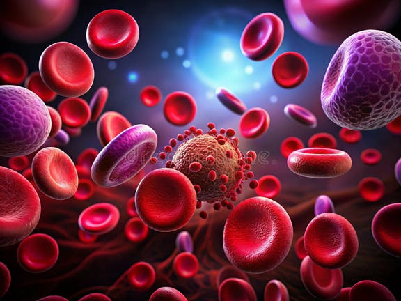 3D Isometric Visualization of Polycythemia Vera Understanding Elevated ...