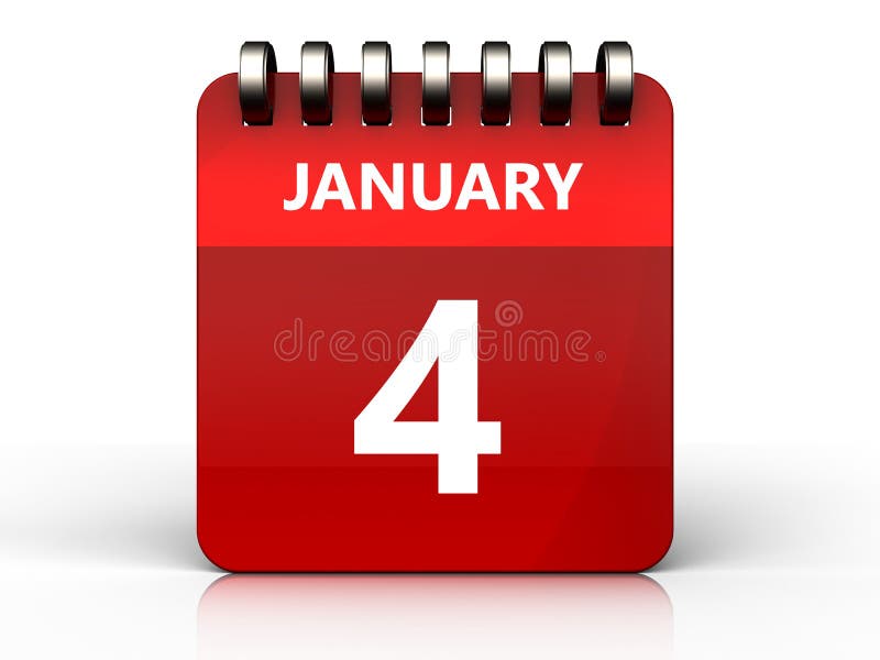 Januari-maand stock illustratie. Illustratie bestaande uit planning ...