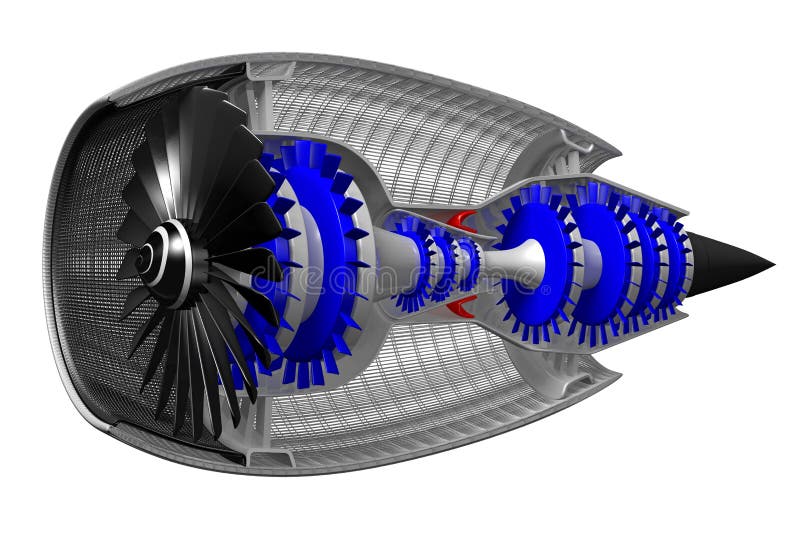 Jet Engine Side View Stock Illustrations – 1,583 Jet Engine Side View ...