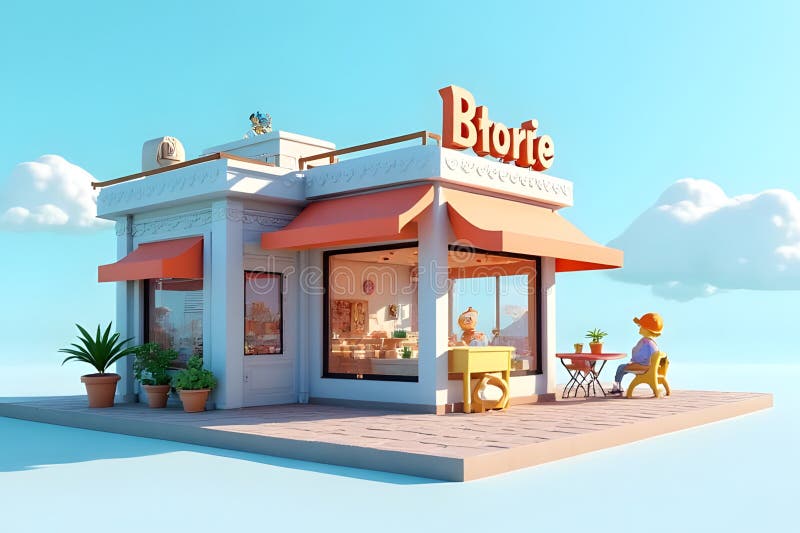 3D Kiosk for Shops, Small Size, Can Be Moved Anytime and Easily Stock ...