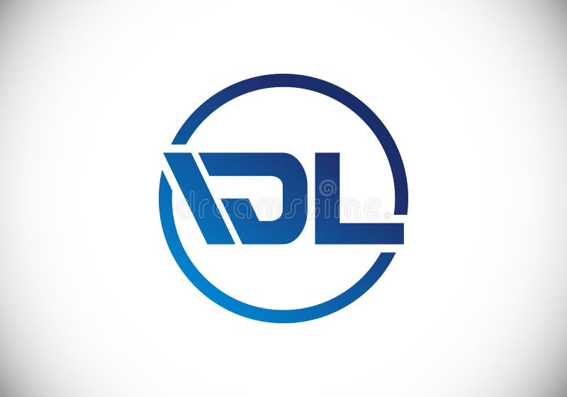 D L Initial Letter Logo Design, Creative Modern Letters Vector Icon ...
