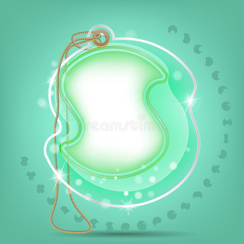 3d label stock vector. Illustration of background, dimensions - 66817431