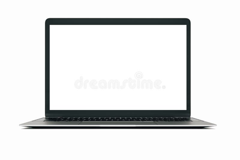 3d render of laptops stock illustration. Illustration of graphic ...