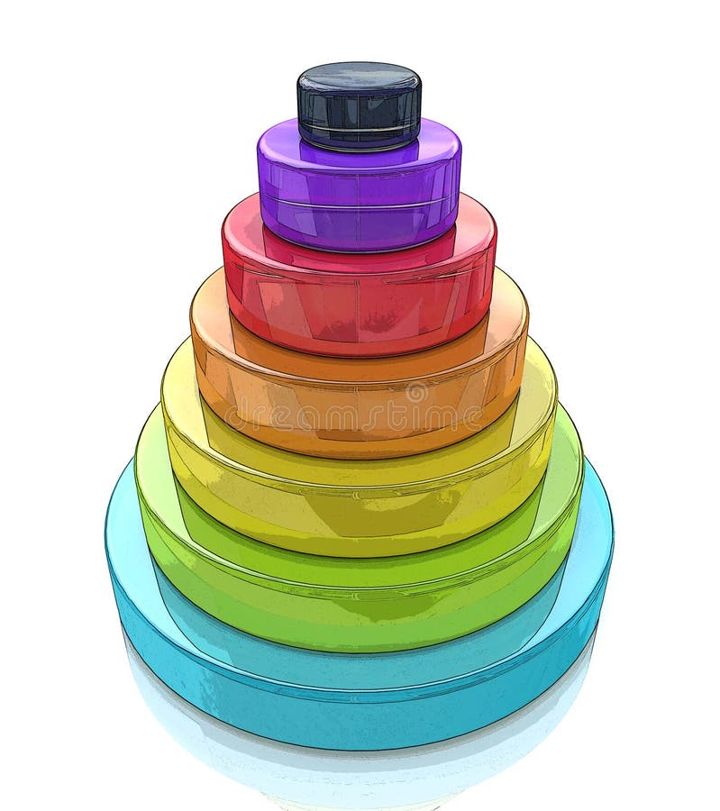 Three Layer Pyramid Chart Stock Illustrations – 121 Three Layer Pyramid ...