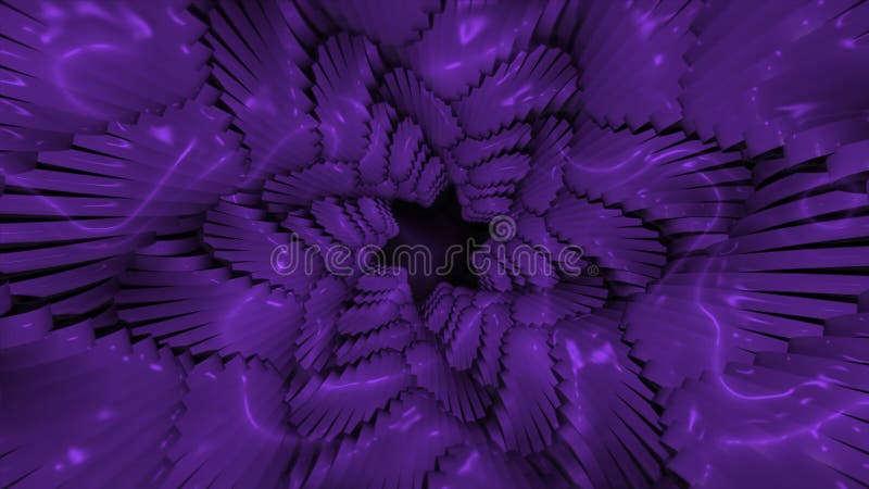 3D Layers Move in Shape of Star. Motion. Layers Move in Spiral with ...