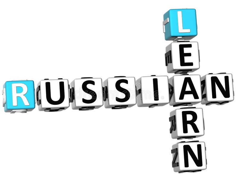 Learn Russian Foreign Language Vector Illustrations Set Collection for ...