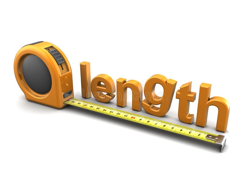 3d length meter stock illustration. Illustration of metal - 45029753