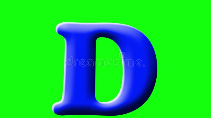 D Letter Abc Bounce Alphabet Stock Video - Video of font, holiday ...